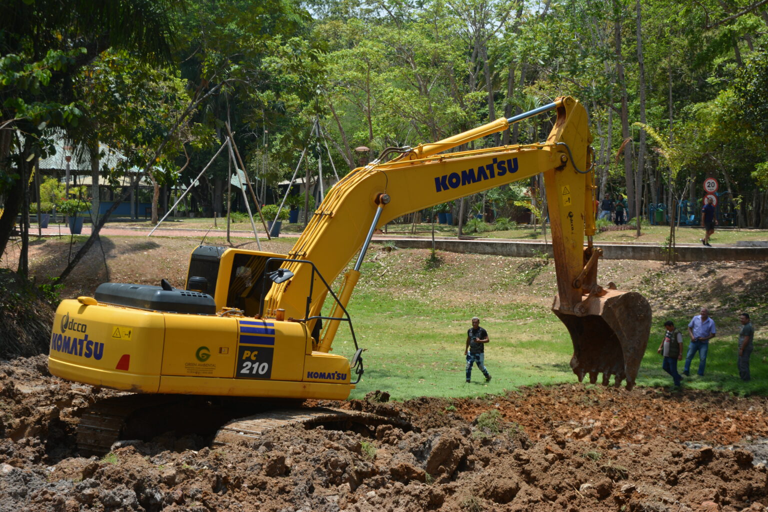 Lago do Horto Florestal é revitalizado pela Prefeitura de Rio Branco