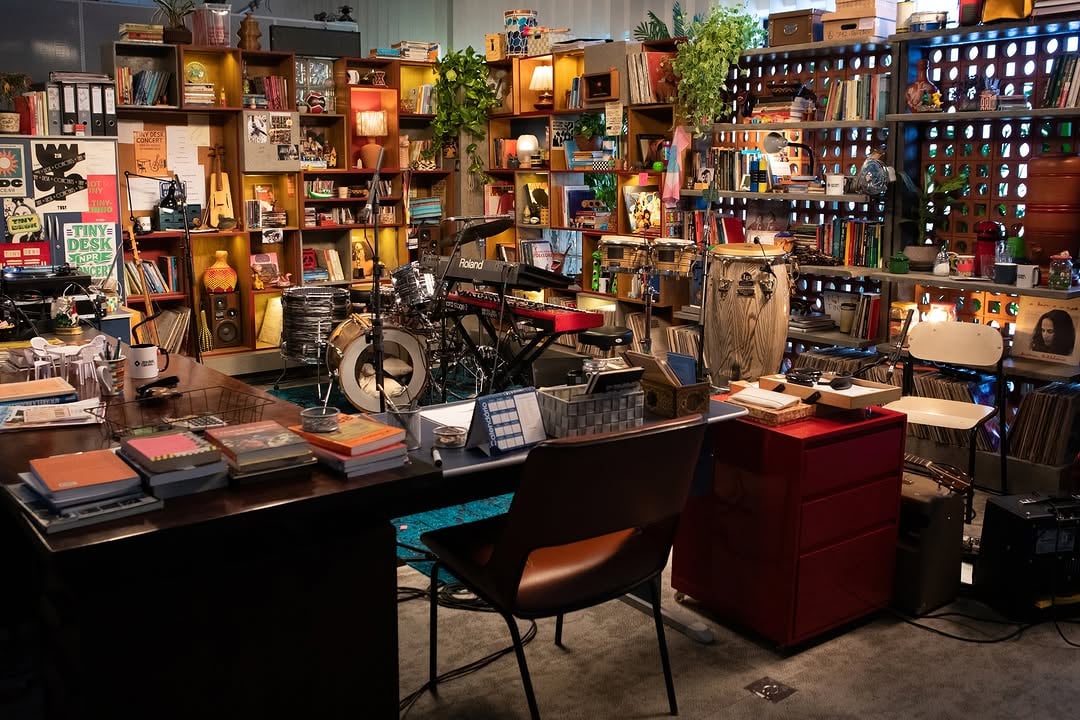 Tiny Desk Brasil revela imagem do estúdio e anuncia data de estreia ...