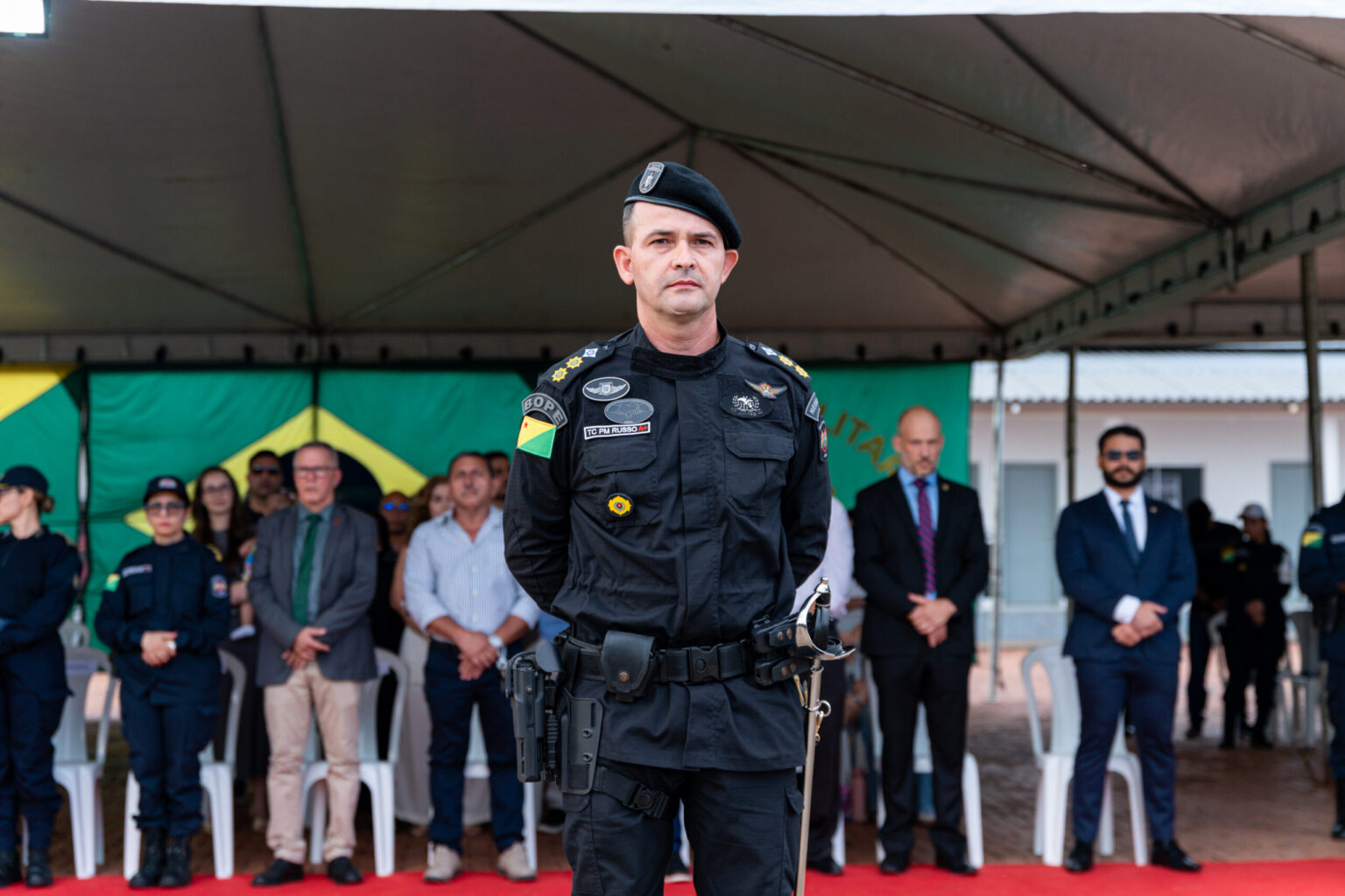 Bope do Acre muda de comando em cerimônia no Acre