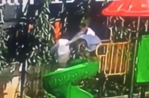 Menina empurrada em parquinho acende alerta sobre falta de supervisão