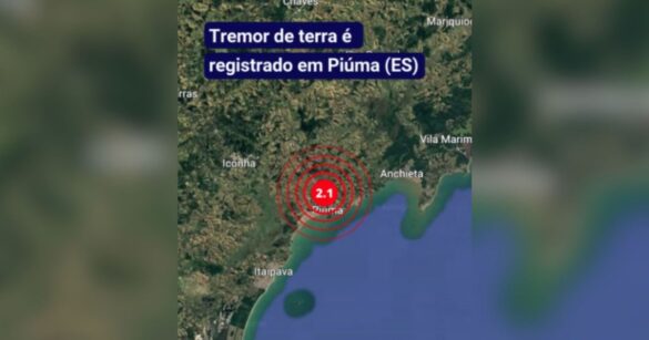 Tremor de magnitude 2.1 atinge cidade no Espírito Santo; entenda